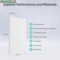 China Environmentally Friendly Polyester Fiber Acoustic Panel Manufactured Using Recyclable Materials for sale
