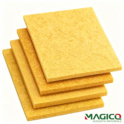 China Innovative Polyester Fiber Acoustic Panel Designed To Reduce Reverberation In Large Open Spaces for sale