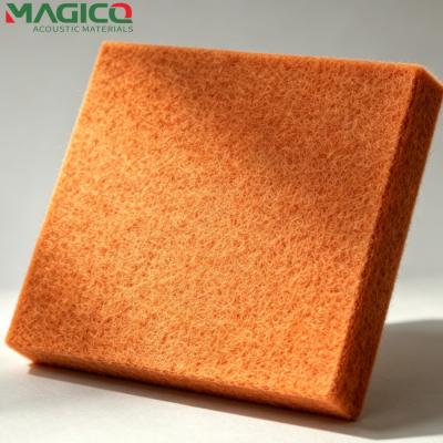 China Environmentally Friendly Polyester Fiber Acoustic Panel Made From Recycled Materials For Cafe Shop for sale