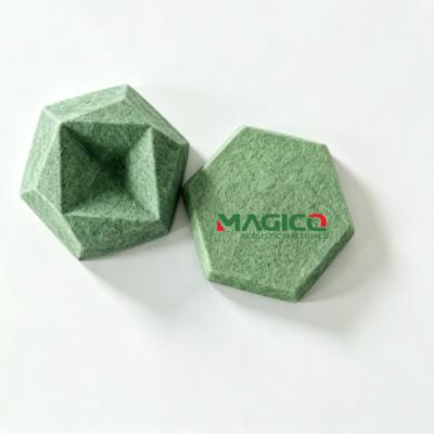 China Lightweight Hexagonal Acoustic Panel Engineered For Noise Reduction In Industrial for sale
