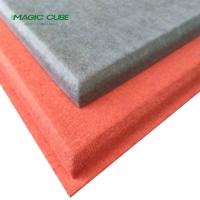 China Sound Diffusing Polyester Fiber Acoustic Panel Engineered To Reduce Echo In Large Open Spaces for sale