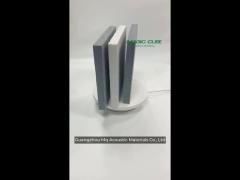 eco friendly polyester fiber acoustic panel heat insulation for gyms