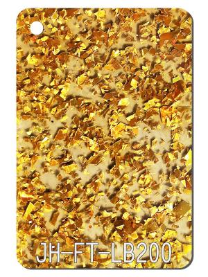 중국 금 명백한 반짝거림 아크릴 패널 집 전시회 랙 주광 전구 장식 판매용