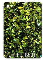 China 3MM Thick 4x8ft Green Black Chunk Glitter Acrylic Sheets Perspex Board for sale