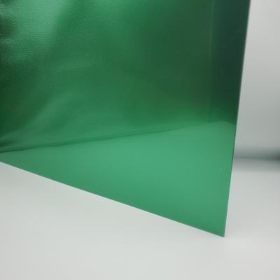 Cina Strato acrilico 1220x2440mm dello specchio verde a 1/8 pollici di spessore per la decorazione in vendita
