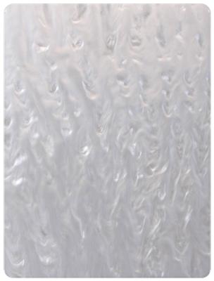 China El acrílico blanco de la perla cubre los 4ftx8ft para la decoración de Hangbag en venta