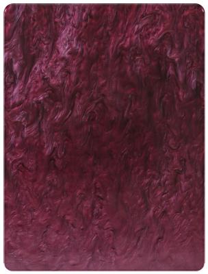 China El acrílico modelado rojo insonoro de la perla de vino cubre 2440x1220m m para el panel de pared en venta