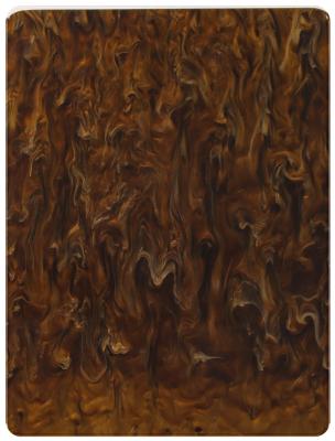 China el acrílico de la perla del grueso de 3m m cubre 620*1040m m para encender a Brown oscuro en venta