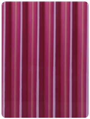 China O acrílico listrado vermelho roxo da pérola do molde cobre a decoração da mobília da casa à venda