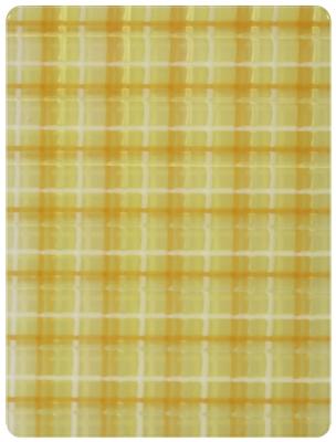 China Folhas de acrílico amarelo pérola fundido 620*1040 mm para móveis à venda