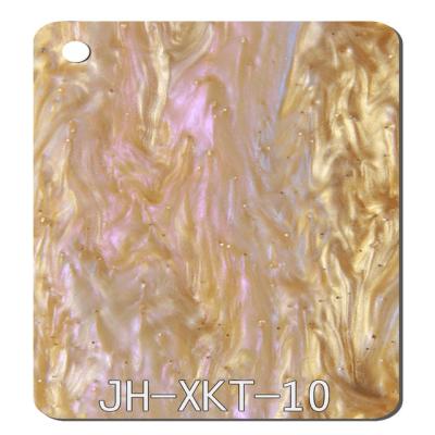 China Custom Colorful Starry Sky Marble Patterned Acrylic Sheet for Laser Cut Art Crafts for sale