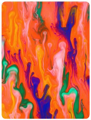 China Mix Colored Oil Painting Pattern Acrylic Sheet 1220*2440mm For Decoration Wall Decor à venda