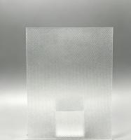 China Customized Prisma Small Grid Texture Acrylic Panel Sheet PMMA Material With Cutting Processing Service for sale