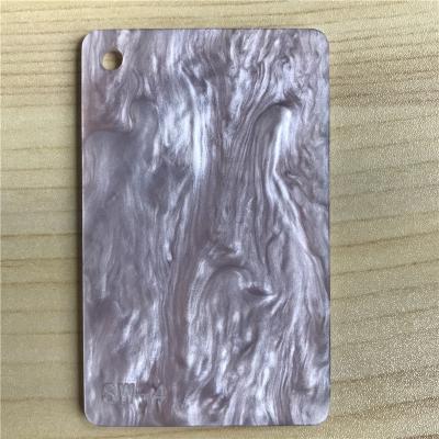 China El acrílico echado fino de encargo de la perla cubre 3m m 1.2g/Cm3 con los modelos en venta
