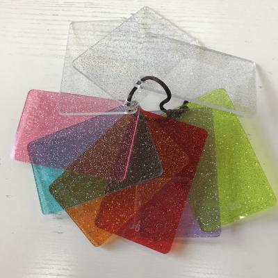 China 1220mm × 2440mm Funkeln-Acrylblatt-Vakuum gebildet für Lampen zu verkaufen