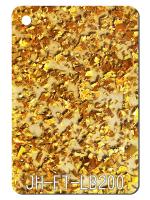 China Transparent Chunky Glitter Acrylic Sheets Plexiglass Plastic Sheet Two Sides for sale