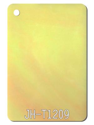 China Custom Light Yellow Stone Effect Acrylic Sheet 2.5mm Outdoor Furniture Decor for sale