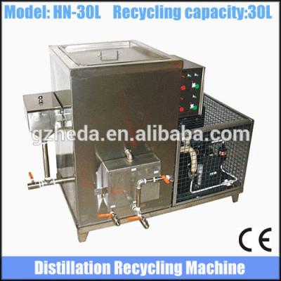 China 60L personalizou a máquina de reciclagem solvente, recicla a máquina para o metanol à venda