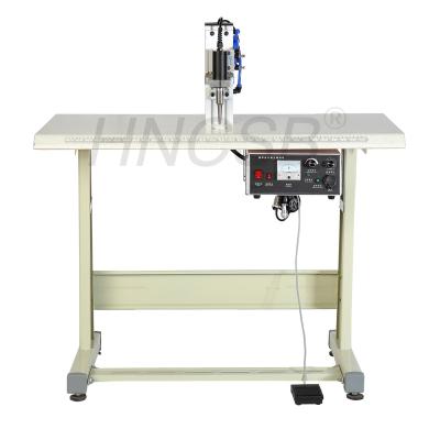 China kn95 Mask Ear Loop Welding Machine , ISO Ultrasonic Spot Welding Machine for sale