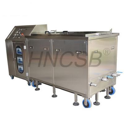 China Two Tanks Ultrasonic Cleaner Machine 600W Fuel Injector Cleaner 40 KHZ for sale