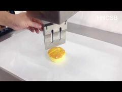 Macchina ultrasonica automatica di Cuting della pizza del pane del dolce della taglierina dell'alimento 28KHZ dei semi