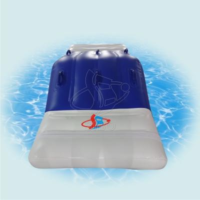 China Huge backyard Inflatable Outdoor Games Rectangle Waterproof For Sea for sale