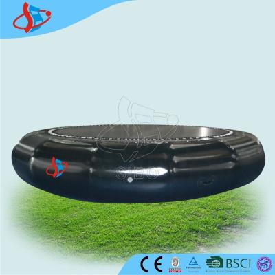 中国 幸せなホツプの膨脹可能な跳躍の城/黒の膨脹可能な屋外ゲーム 販売のため