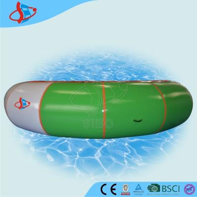 中国 5m*5m の緑の跳躍の膨脹可能な水は子供の防水円形のためにもてあそびます 販売のため