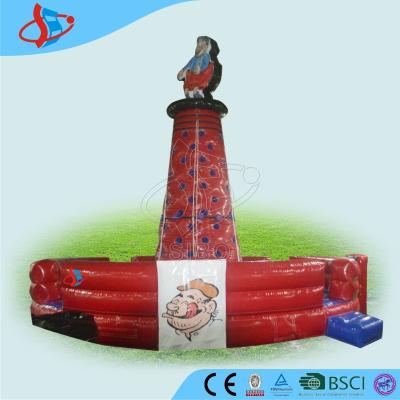 Cina Stampa della parete rampicante gonfiabile divertente su misura rosso per i bambini in vendita