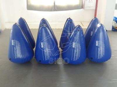 中国 屋外の膨脹可能な水は、プラトン ポリ塩化ビニール 150L の青い掛かる袋駐車します 販売のため