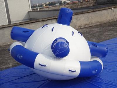 中国 刺激的で膨脹可能な水公園は、青い白天文学土星をからかいます 販売のため