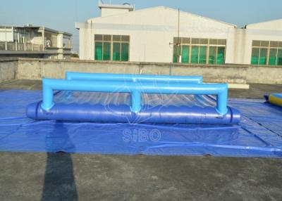 中国 5x2.5x0.9m Aquasplash ゴールド・コーストの膨脹可能な水は 0.9mm （28x26）駐車します子供のためのタラ水ゲームを 販売のため