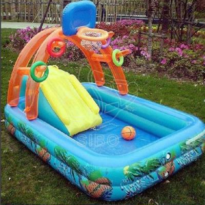 中国 家族のゲーム膨脹可能な水公園は Inflatables のプールをからかいます 販売のため