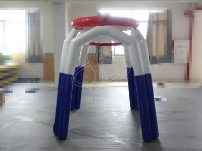 Cina Uso gonfiabile di mostra del cerchio di pallacanestro di divertimento di estate/gioco gonfiabile durevole di sport in vendita