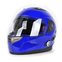 China Full Face Bluetooth Motorcycle Helmets Bluetooth Headset for sale