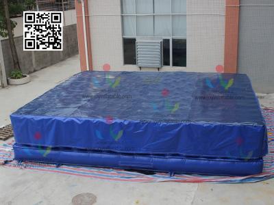 China Most Popular big air jump Inflatable freestyle Jump Air Bag For Bike air bag-4 for sale