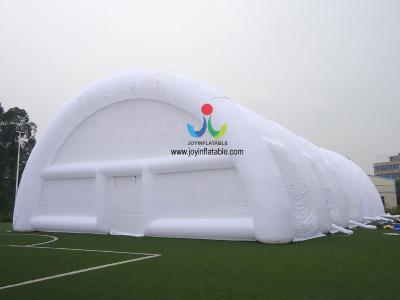 China 40X20X8M Oxford Inflatable Arched Tent with blowers Giant Inflatable Arch Wedding Paint Booth Tent for Event Exhibition for sale