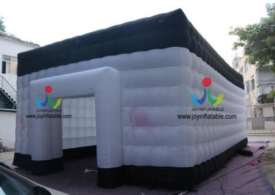 China 10X6X4M White and Black Customed inflatable Marquee,Inflatable Cube Tent -376 for sale