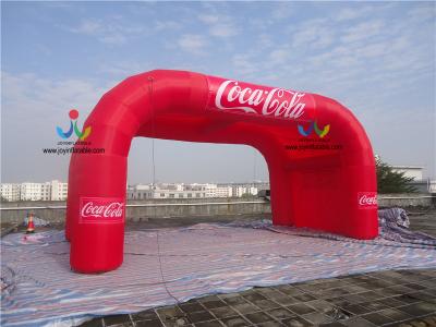 China Single Layer Inflatable Advertising Arch Booth Tent For the Exhibition for sale