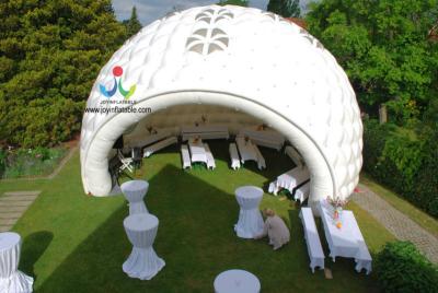 China Outdoor Air Igloo Inflatable Dome White Color Tent for sale