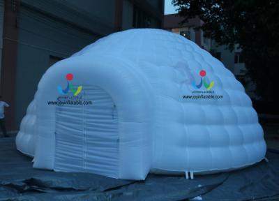 China Dia 8M Color Changing Inflatable Tent with Led, Outdoor Party Inflatable Dome Tent with Led Light for sale
