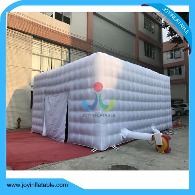 China Oxford cloth LED inflatable cube party tents, inflatable LED photo booth for sale for sale