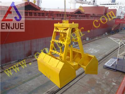 China Single Wireless Rope Remote Control Clamshell Grab Bucket Grapple for Sale for sale