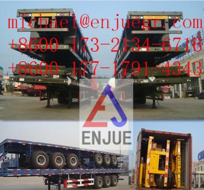 China ISO 20FT 40FT Container Tipper Trailer Hydraulic Container Tilter Container Tilting Container Loaders Chasis for sale