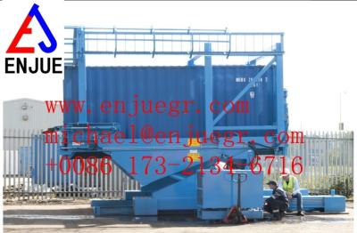 China 20FT 30FT 40FT 45FT Hydraulic Container Tilter Container Tilting Container Loaders Unloaders for sale