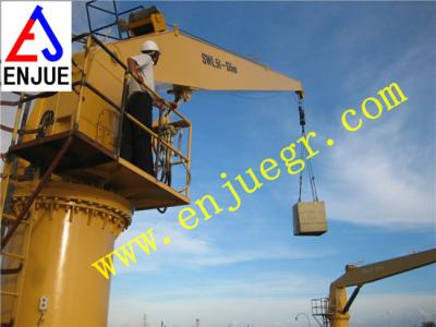 China Telescoping Boom Tuck Fixed Boom Marine Cranes Telescoping Boom Crane Fixed Boom Marine Crane for sale