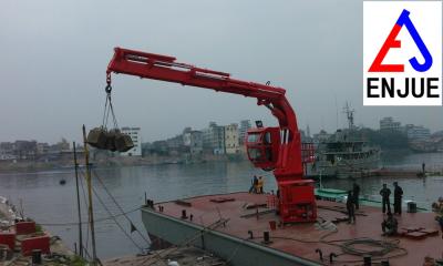 China Knuckle Boom Marine Crane Articulated Boom Cranes Marine Folding Crane for sale