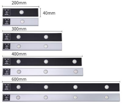 Cina ODM 600mAh sotto armadio luci a strisce armadio Potenza 0.3W 65LM in vendita