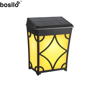 Cina Ambrato colore RGB LED luci esterne 1.2V 1300mAh luce solare a parete in vendita