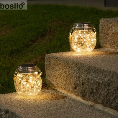 China IP55 Waterproof Crystal Solar Lights Warm Light 3000k CE Certificate for sale